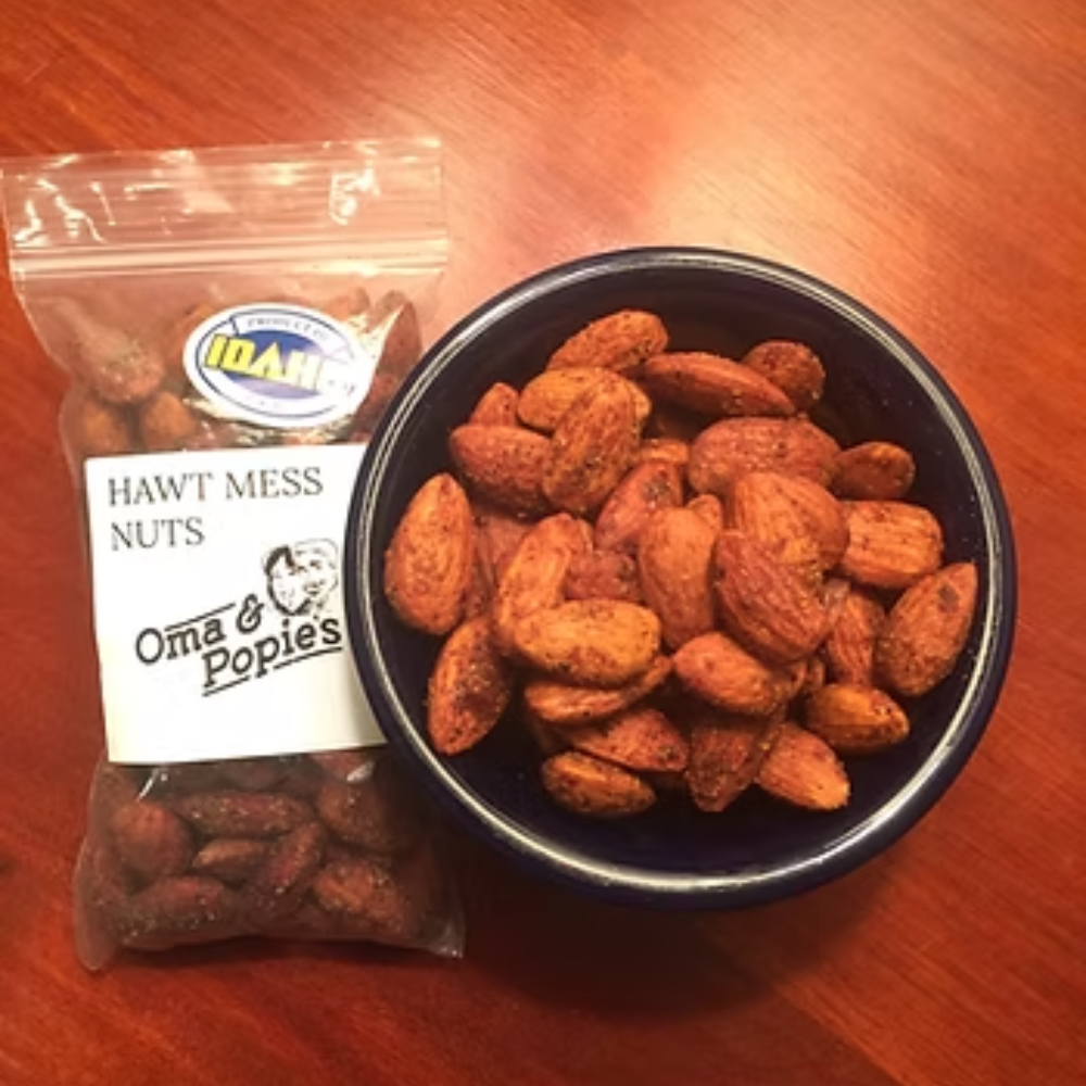 Hawt Mess Almonds – omaandpopies
